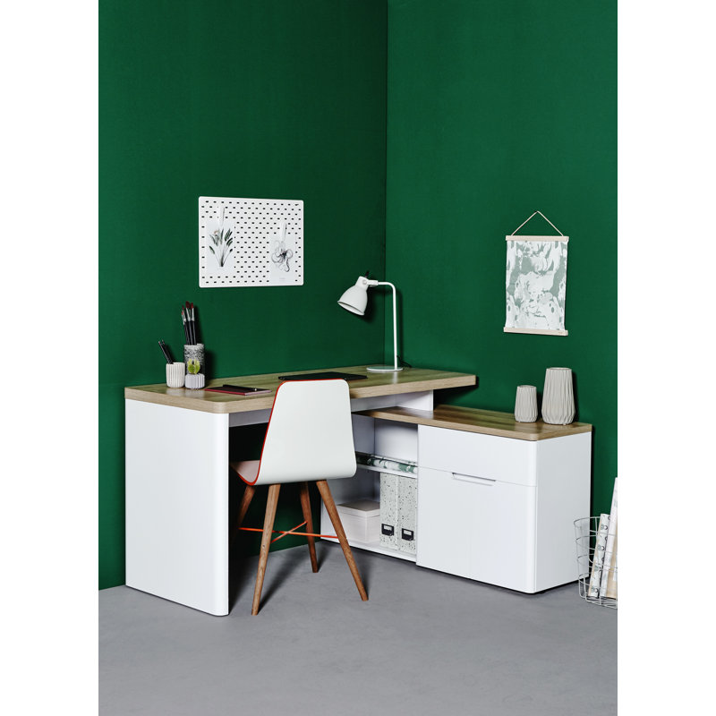 East Urban Home Cuuba Libre L Shape Desk Reviews Wayfair